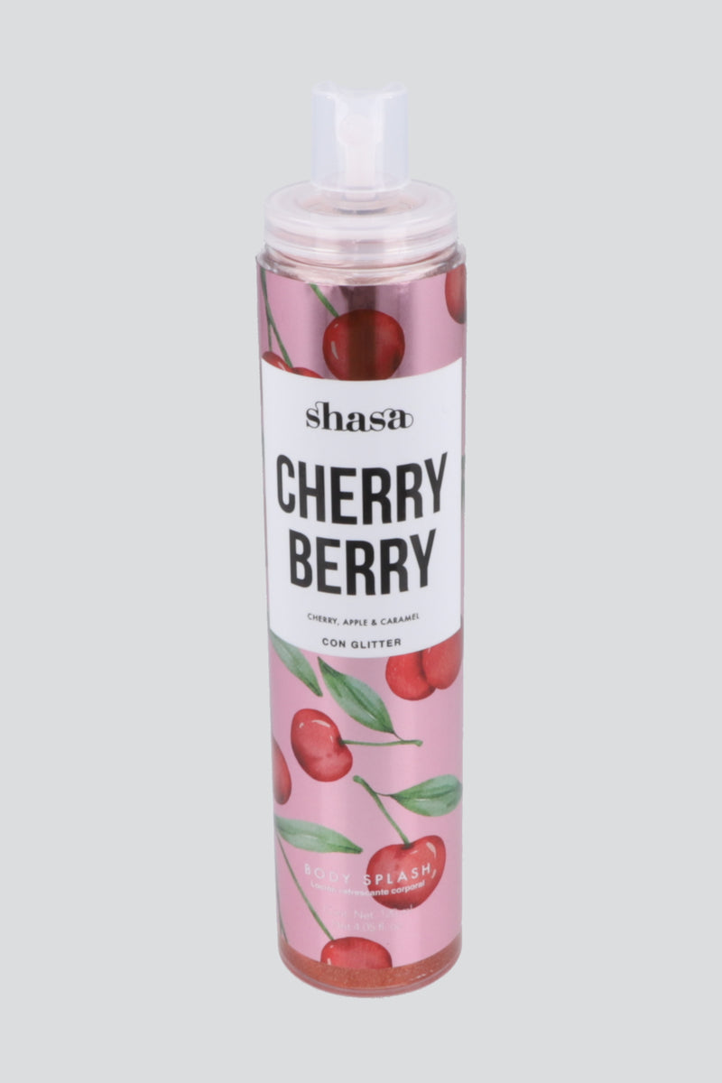 Body Splash Glitter Cherry Berry 120 Ml