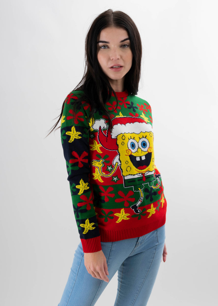 Suéter navideño Bob Esponja