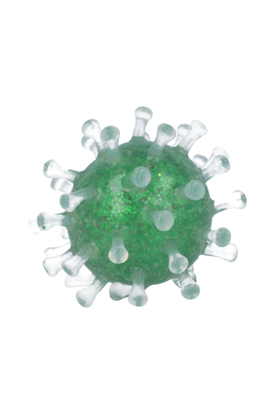 Squishy virus glitter