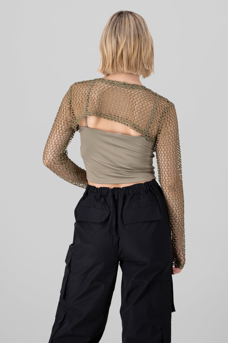 Top tirantes detalle manga red