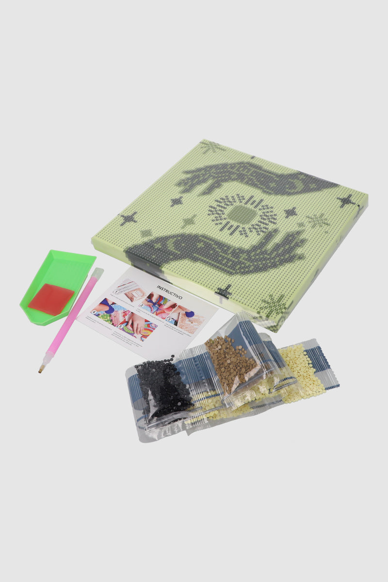 Set chico DIY gemas manos esotéricas