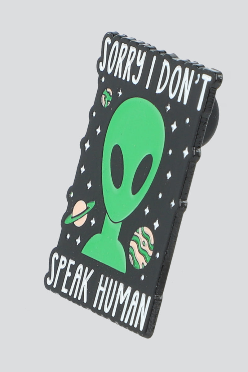 Pin alien speak human